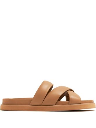 Senso sandales en cuir Nico à brides croisées - Marron