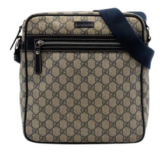 Gucci Sac bandouli&egrave;re Pre-owned en toile - Femme - Pre-owned - Beige - Taille: ONE Size