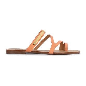 Kazar Kazar Orange Pantoletten mit Schmuckdetails - - Shoes - Damen - Orange - 38 EU