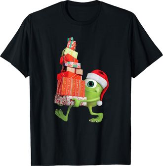 Pixar Disney PIXAR Monsters University Santa Mike Holiday T-Shirt