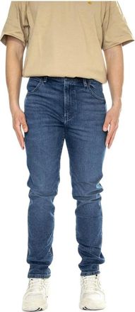 Wrangler Homme, Jeans, Bleu, Taille: W28 L32 Larston Jean Slim Fusel&eacute;