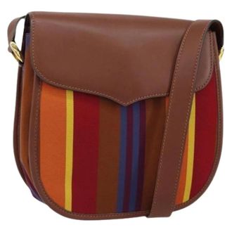 Celine Sac bandouli&egrave;re Pre-owned Vintage en toile - Femme - Pre-owned - Multicolore - Taille: ONE Size