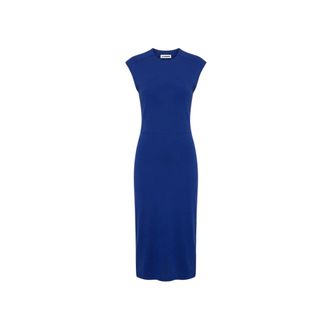 Jil Sander Damen, Kleider, Blau, LGr&ouml;&szlig;e