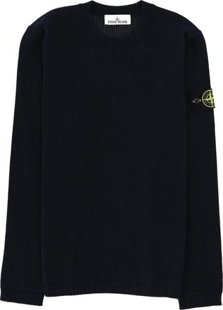 Stone Island Homme, Pulls, Bleu, Taille: M Col Rond