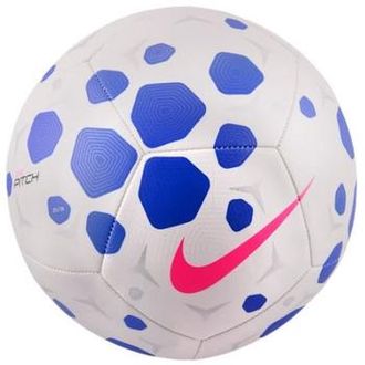 Nike BALLON PITCH - FA25 - WHITE/RACER BLUE/PINK BLAST - 5