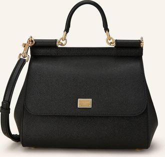 Dolce & Gabbana Handtasche Sicily Large schwarz