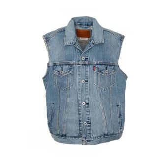 Levi's Denim Weste - - Jackets - Herren - Blau - S