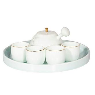 Aufora Serviergeschirr, Keramik, hellblau, Einheitsgröße