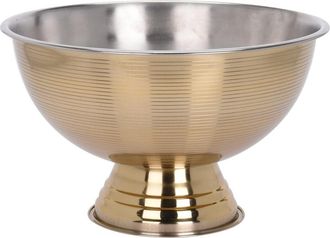 Nampook Champagnekoeler op voet RVS - Goud