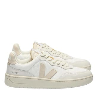 Veja Sneaker - V-90 B-mesh - Gr. 36 (EU) - in Wei&szlig; - f&uuml;r Damen