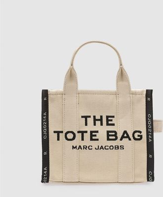 Marc Jacobs Sac The Small Tote Coton Warm Sand
