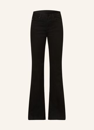 AG - Adriano Goldschmied Ag Jeans Flared Jeans Tropea schwarz