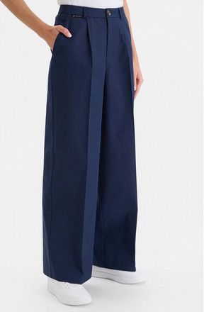 Beverly Hills Polo Club Stoffhose W126-BHLTR-1061-19X Dunkelblau Regular Fit