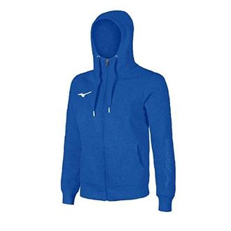 Mizuno Sweat Fz Hoodie Maillot de surv&ecirc;tement, Bleu Roi, XL Homme