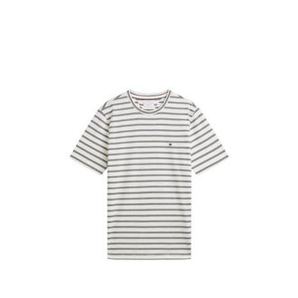 Tommy Hilfiger T-shirt col rond droit ray&eacute;