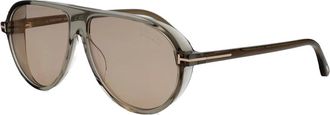 Tom Ford Lunettes de soleil Marcus - unisex - Accessoires - Vert - Taille: 60 MM