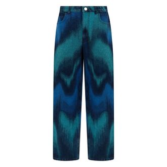 Alberta Ferretti Femme, Jeans, Bleu, Taille: 36 FR Jeans Modern Wide