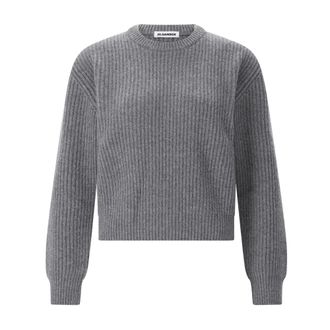 Jil Sander Damen, Strickwaren, Grau, MGr&ouml;&szlig;e