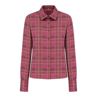 Ermanno Scervino Damen, Blusen & Hemden, Lila, LGr&ouml;&szlig;e