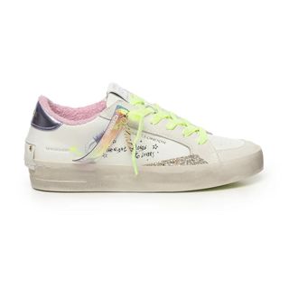 Crime London Femme, Chaussures, Blanc, Taille: 39 EU Baskets Blanches SK8 Deluxe