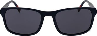 Tommy Hilfiger TO-1067526 Polyamide Rectangle Sunglasses - Navy