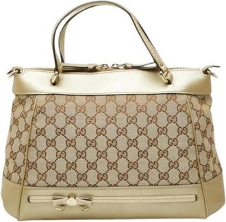 Gucci Pre-owned Vintage Tote Bag - - Pre-owned - Damen - Beige - ONE SIZE