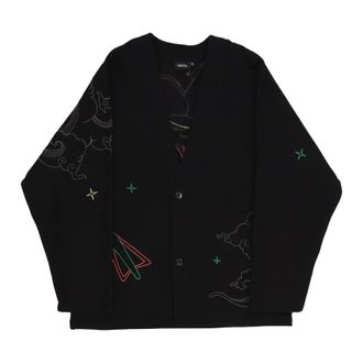 Dolly Noire Homme, Pulls, Noir, Taille: XS Rayquaza Cardigan Kimono