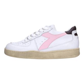 Diadora Mi Basket Low Used - - Shoes - Herren - Wei&szlig; - 42 EU