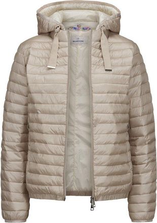 Milestone Steppjacke MSAmanda mit Zwei-Wege-Reißverschluss und abnehmbarer Kapuze