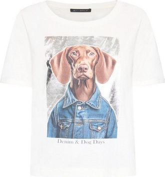 Betty Barclay Kurzarmshirt Damen mit Aufdruck (1-tlg)