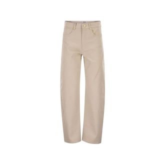 Max Mara Femme, Pantalons, Beige, Taille: 38 FR Emily Pantalons