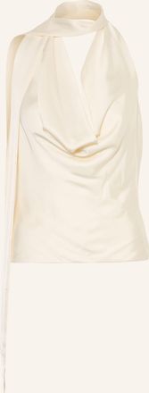 Guess Blusentop Aus Satin Mit Abnehmbarer Schluppe weiss