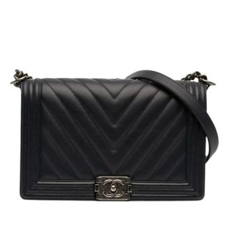 Chanel Pre-owned Boy Flap - Femme - Pre-owned - Noir - Taille: ONE Size