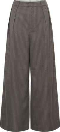 Karen by Simonsen Femme, Pantalons, Gris, Taille: 40 FR Wide Pantalons