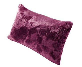 BIEDERLACK Biederlack Arctic Shine Kissenhülle, Polyester, Violett, 50 x 30 x 12 cm