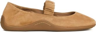Ash Ash, Femme, Chaussures, Beige, Taille: 37 EU Ballerina Sportiva Cinturino Arricciato