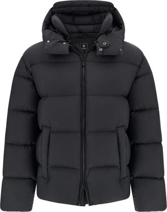 Boggi Milano veste bomber à design matelassé - Noir