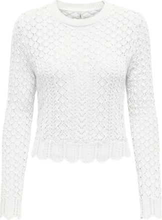 Only ONLSAGA Life LS O-Neck CC KNT