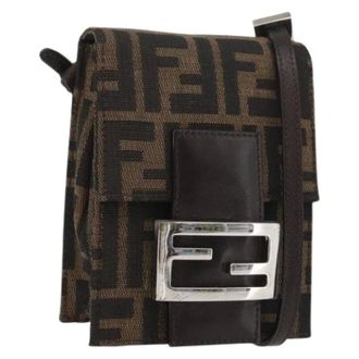 Fendi Sac bandouli&egrave;re en toile Zucca Pre-owned - Femme - Pre-owned - Brun - Taille: ONE Size
