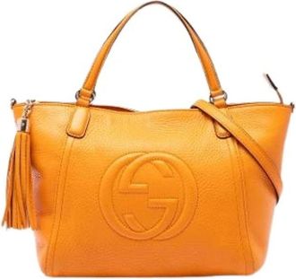 Gucci Pre-owned Soho Cellarius - Femme - Pre-owned - Jaune - Taille: ONE Size