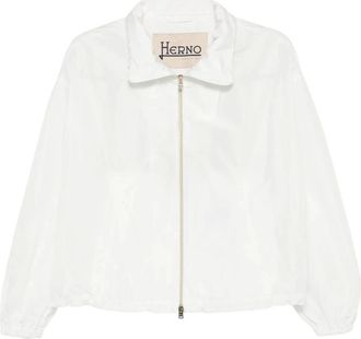 Herno Femme, Vestes, Blanc, Taille: 34 FR Veste &agrave; Col Couliss&eacute;