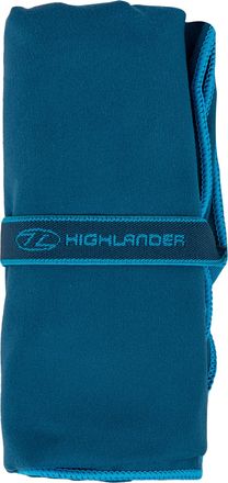 Highlander Schnelltrocknendes Mikrofasertuch mit Tragetasche gro&szlig;e Auswahl an ultraweichen und saugf&auml;higen Handt&uuml;chern, die Sich ideal f&uuml;r Camping, Schwimmen, Sp