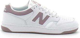 New Balance Homme, Chaussures, Blanc, Taille: 42 1/2 EU Baskets Blanc Bordeaux Classiques