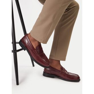 Clarks Mokassins Clarks CraftJames Lo 26183358 Dunkelrot