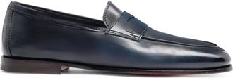 Santoni mocassins Carlo - Bleu