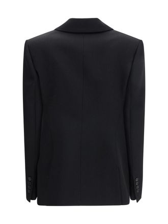 Givenchy Womens Jacket Cut-Out Black Outer: Wool