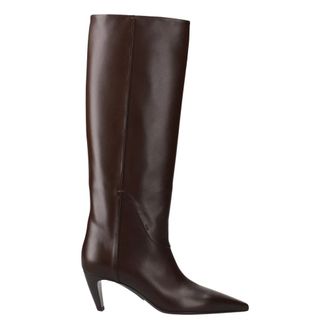 Premiata Bottes en cuir jusquau genou - Femme - Chaussures - Brun - Taille: 38 EU