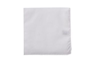 Bexley Pochette Coton Unie - Cravate homme blanc