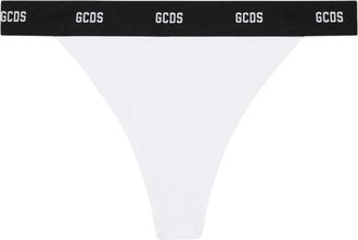 GCDS Essentials Baumwoll-Tanga - - Underwear - Damen - Wei&szlig; - L