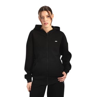 Smilodox Zip Hoodie Damen Lyanna, Kapuzenjacke mit Rei&szlig;verschluss, weichem Material und Seitentaschen, dezentes Logo, Hochwertige Verarbeitung, L&auml;ssiger Allrou